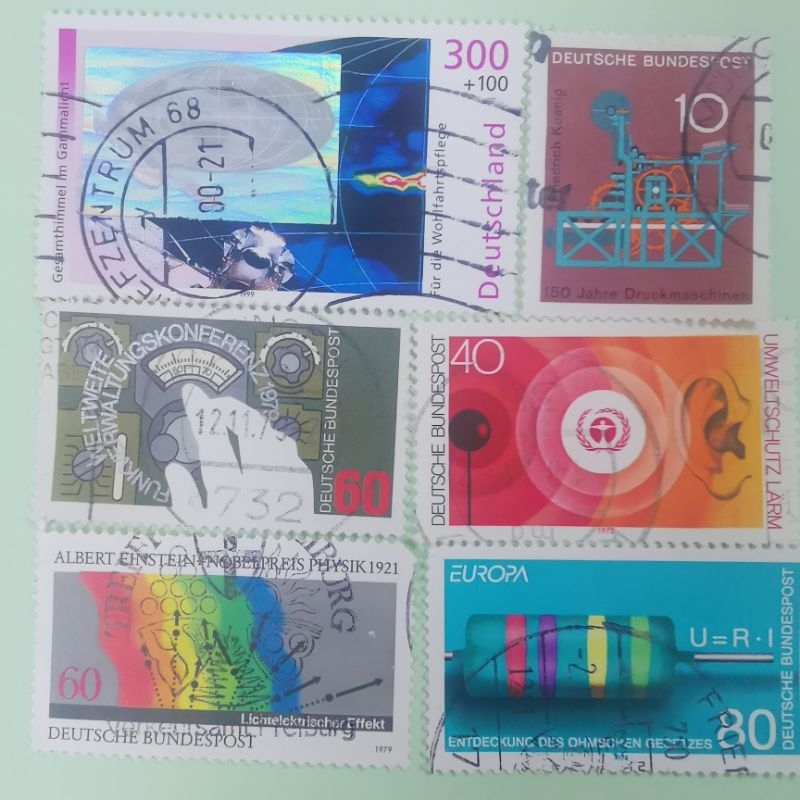 Sciences & Technology world used Stamp | Shopee Malaysia