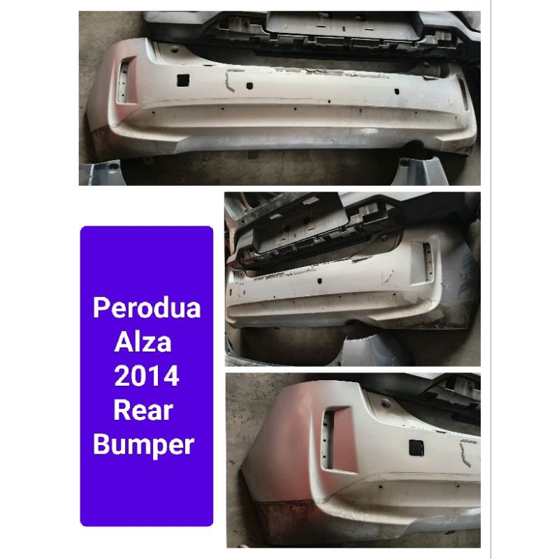 Perodua Alza bumper 2014 rear bumper | Shopee Malaysia