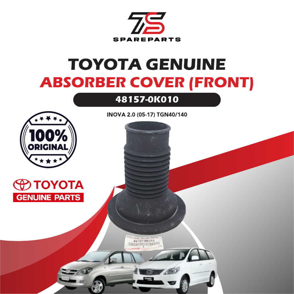 Toyota Absorber Cover (Front) 48157-0K010 TGN40/140 Innova 2.0-All ...