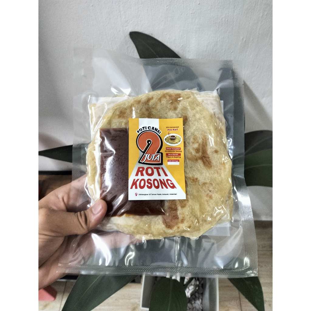 Roti Canai Segera Dua JUTA (Roti Kosong Kari) - Makanan Ringan - Food ...