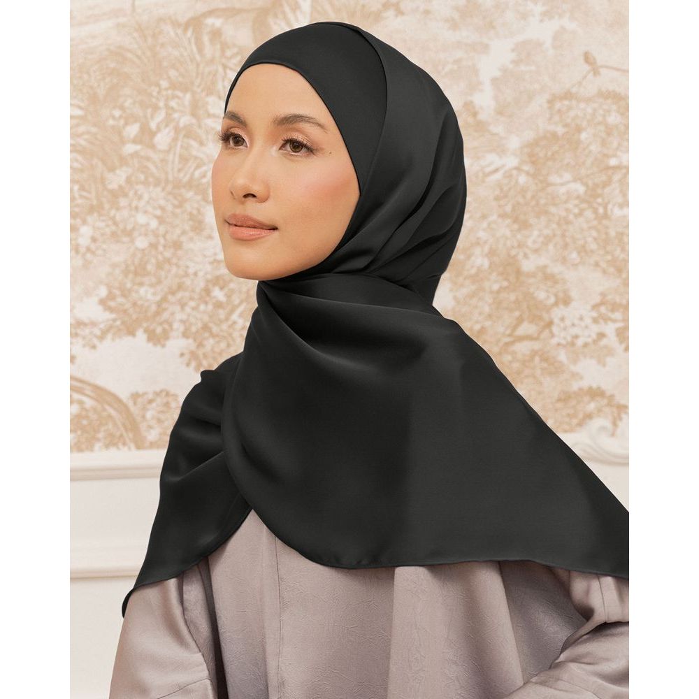 AMARA SEMI INSTANT SHAWL SATIN NAELOFAR ORIGINAL | Shopee Malaysia