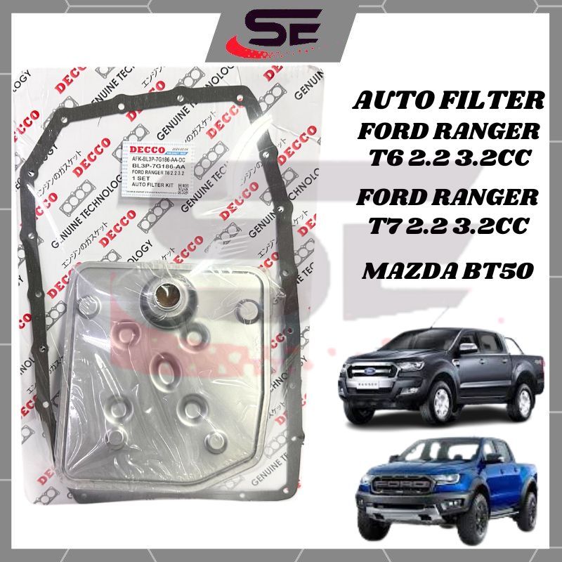 DECCO Auto Filter Ford Ranger T6 T7 2.2 3.2cc Mazda BT50 Auto Filter ...