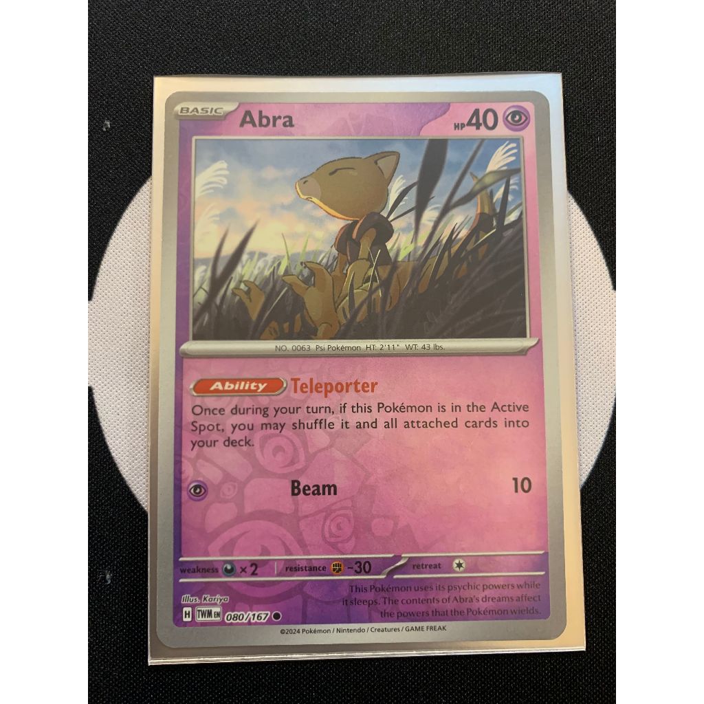 Abra 080/167 Pokemon TCG | Shopee Malaysia