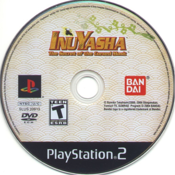 PS2 Inuyasha-The Secret of the Cursed Mask (DVD GAME) | Shopee Malaysia