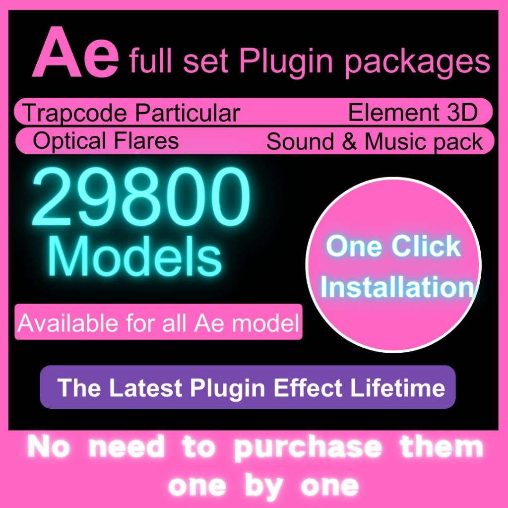 Ae full set Plugin packages Full Warranty Fast delivery | Shopee Malaysia