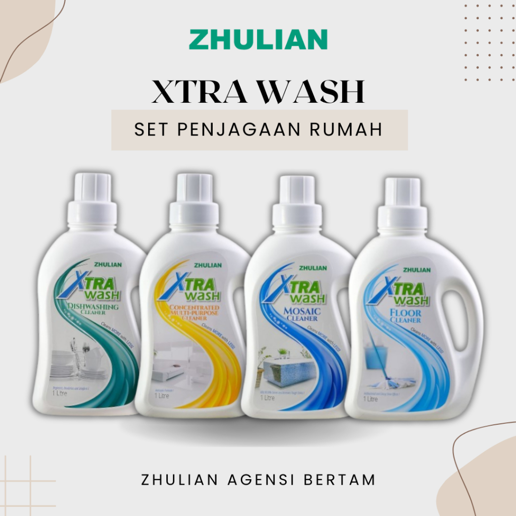 ZHULIAN Xtra Wash Sabun Pencuci Serbaguna / Pencuci Pinggan / Pencuci ...
