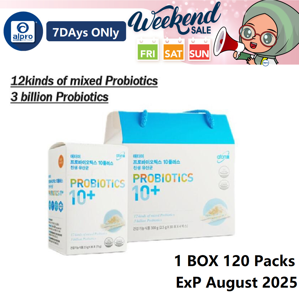 [Official certification] atomy probiotic 2.5g x 120pcs 艾多美 益生菌 atomy probiotic | Shopee Malaysia