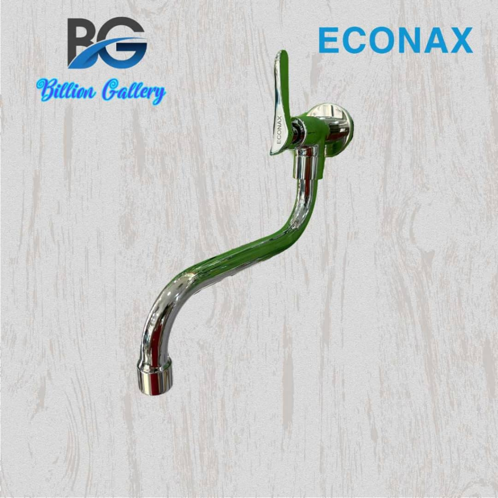 ECONAX 1/2" CP Ablution Wall Sink Tap | Paip Wuduk / Paip Sembahyang ...