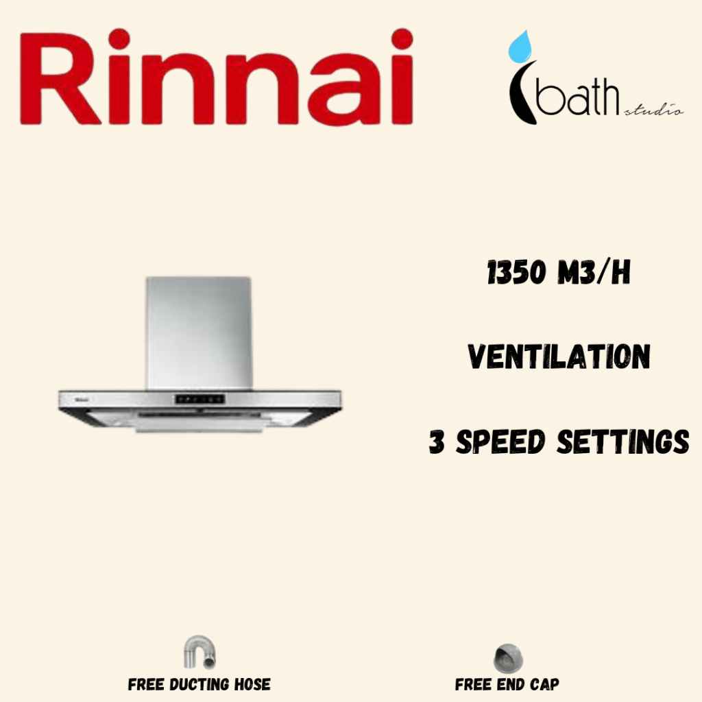 Rinnai 90cm Chimney Hood RH-C91A-SSVR | Shopee Malaysia