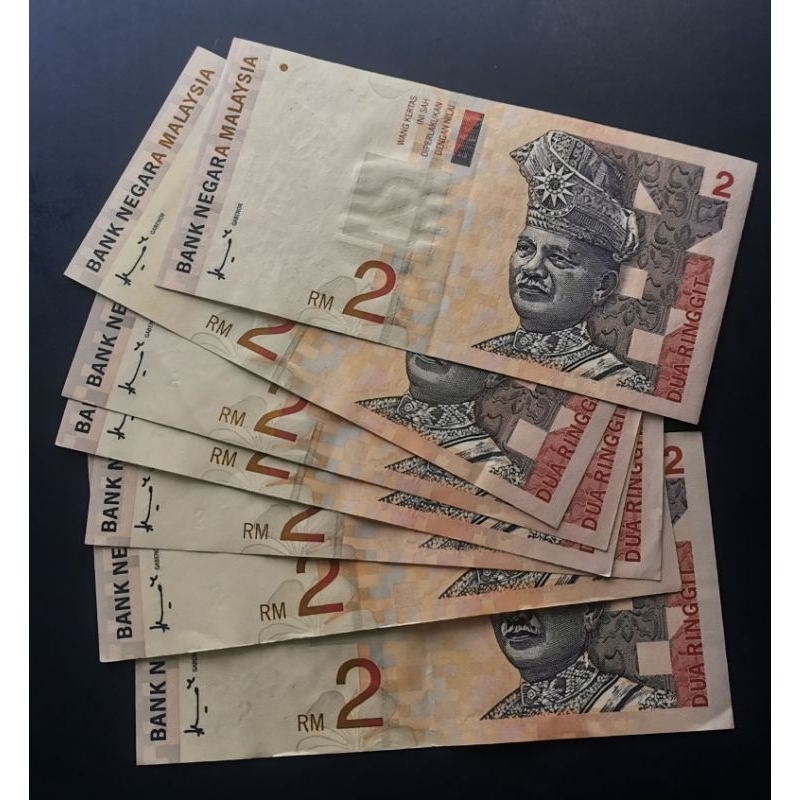 Offer Banknote Malaysia Rm2 Siri 8 Condition EF++ Seperti di gambar ...