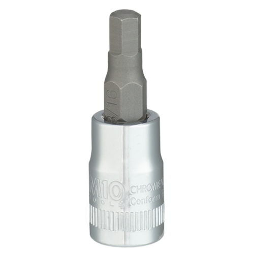 M10 HEX BIT SOCKET 1/4'' DRIVER 4MM MADE IN TAIWAN (Metric) | Shopee ...