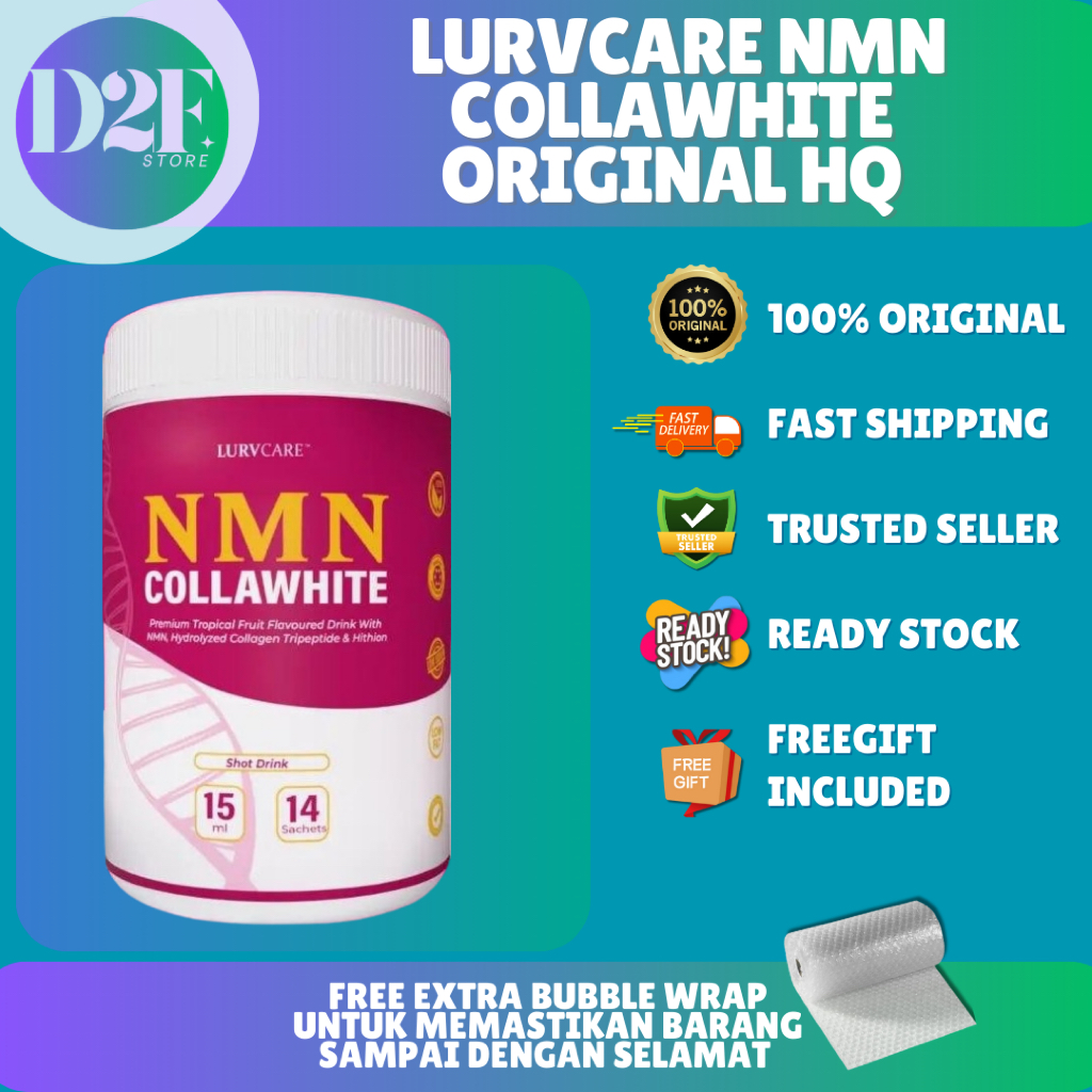 (24H SHIPPING) LURVCARE NMN COLLAWHITE ORIGINAL HQ | Shopee Malaysia