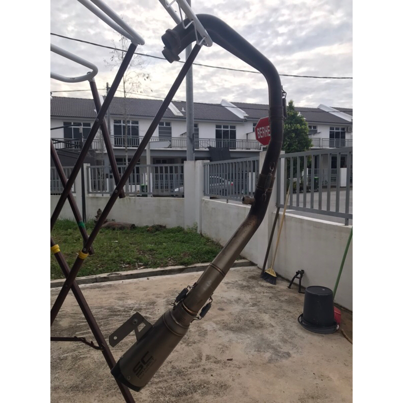 ekzos full system yamaha R25(second hand) | Shopee Malaysia