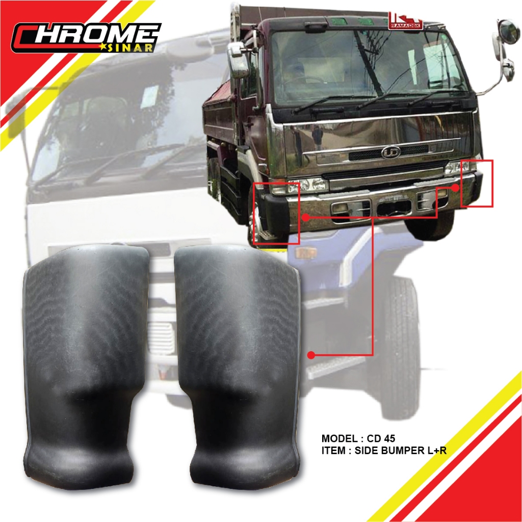 NISSAN UD CD45 SIDE GARNISH BUMPER PF6 COVER | Shopee Malaysia