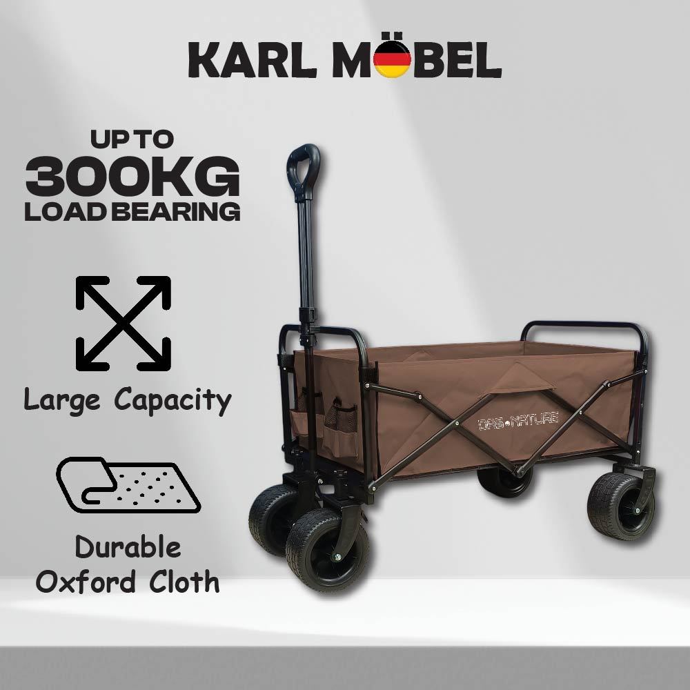 Trolley Wagon Camping trolley portable Outdoor Foldable folding ...