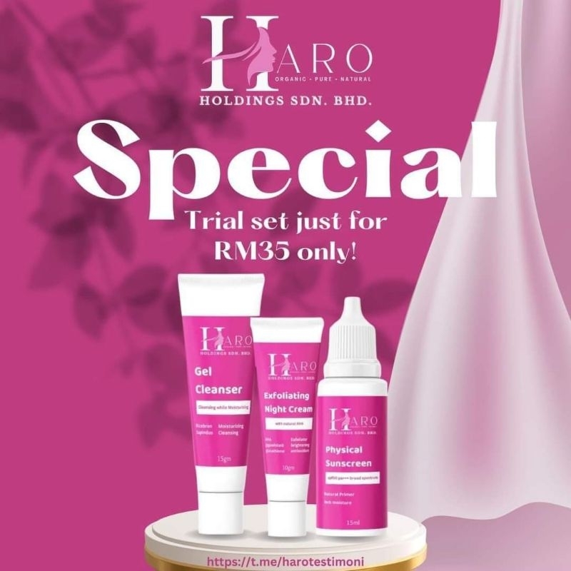 HARO TRIAL SET (3 Item) | Shopee Malaysia