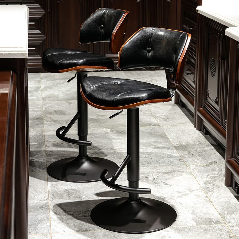 European style bar chair lift chair rotating bar chair simple home ...