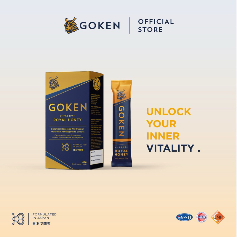 GOKEN Royal Honey - Botanical Beverage Mix PassionFruit with ...