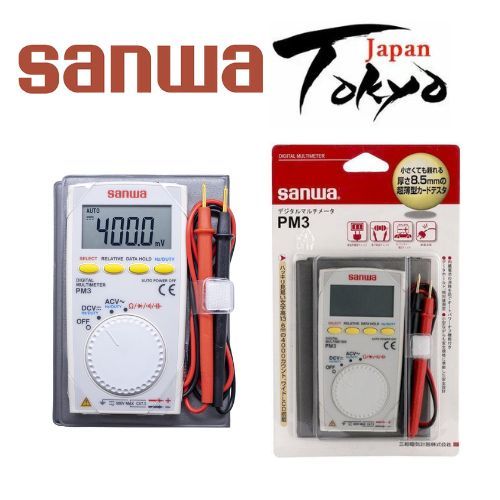 [100% produk tulen] Sanwa PM3 Digital Multimeter ship from Japan | Shopee Malaysia