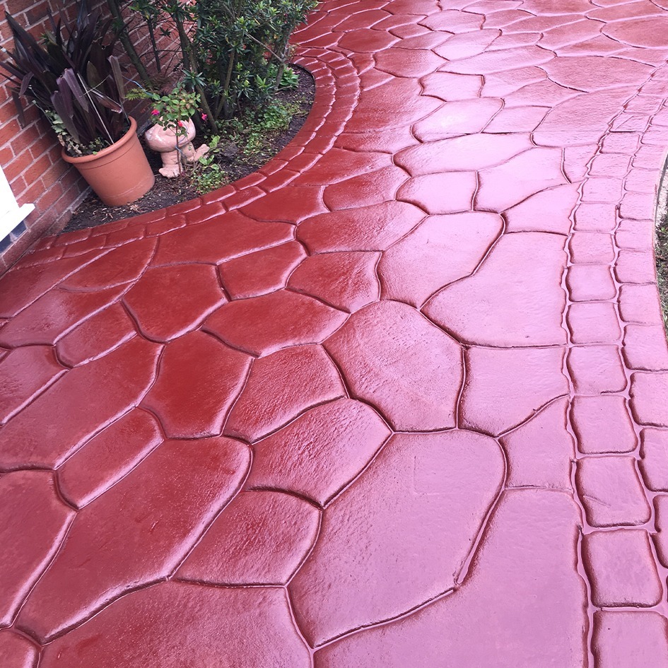 5L Stamped Concrete ACRYLIC Paint ( HEAVY DUTY ) CAT LANTAI BATU CEMENT ...