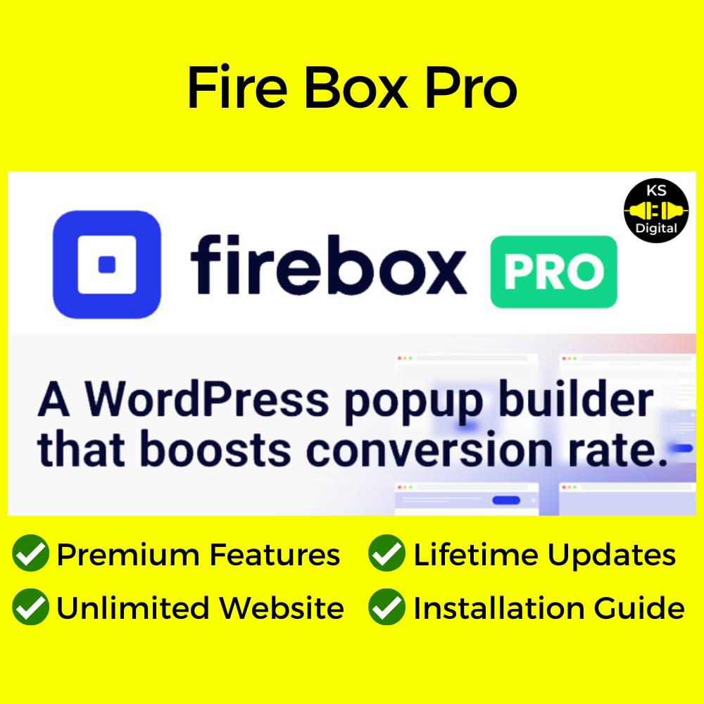 [Latest] Firebox Pro WordPress Plugin (Free Updates + Premium Version ...