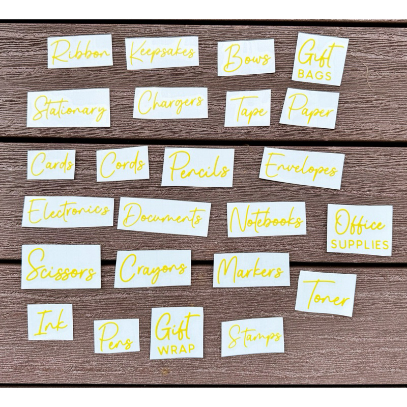 Office Label Decal Vinyl | Shopee Malaysia