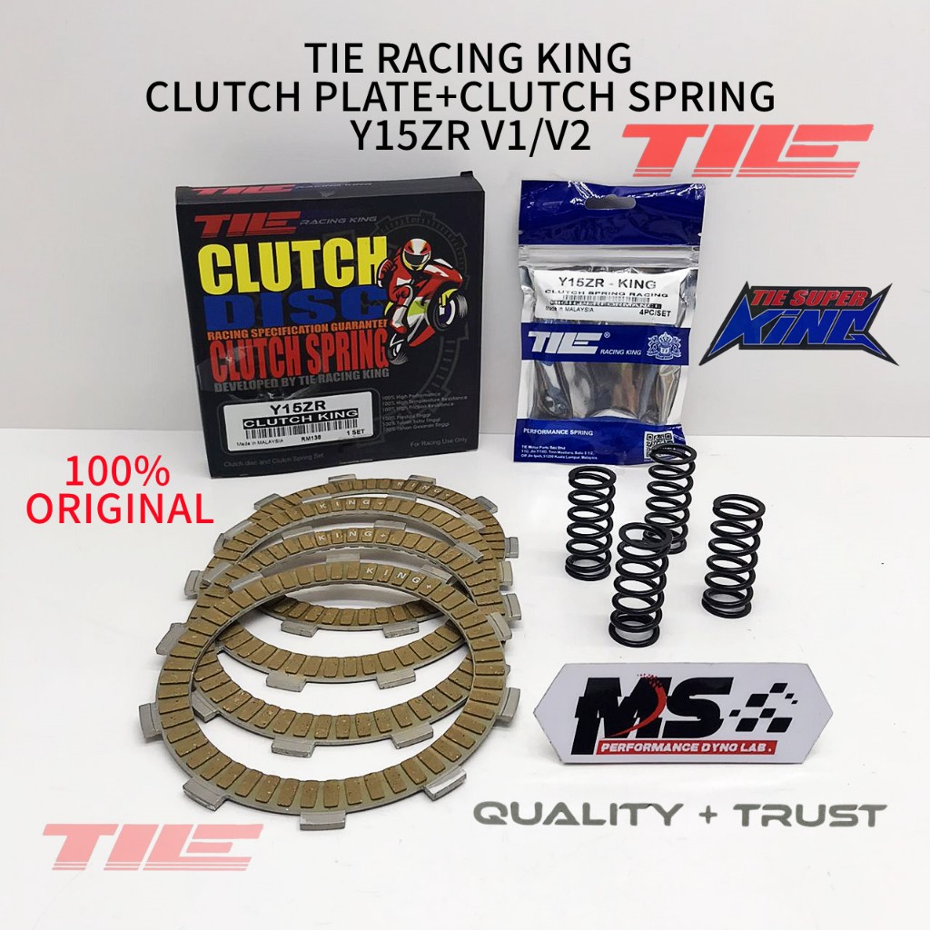 Tie King Racing Clutch Plate+Performance Clutch Spring Set Y15ZR ...