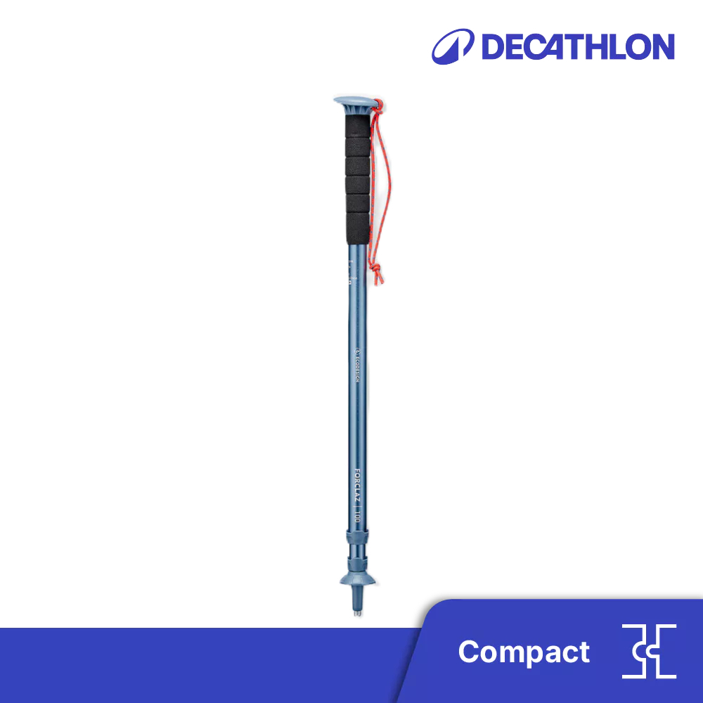 Decathlon Trekking/Hiking Pole Stick MT100 (Adjustable Push-Pin ...