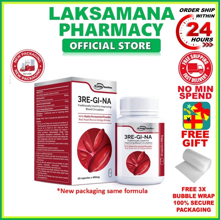 [EXP:05/2026] Ascentia 3RE-GI-NA (60cap x 400mg) | Shopee Malaysia