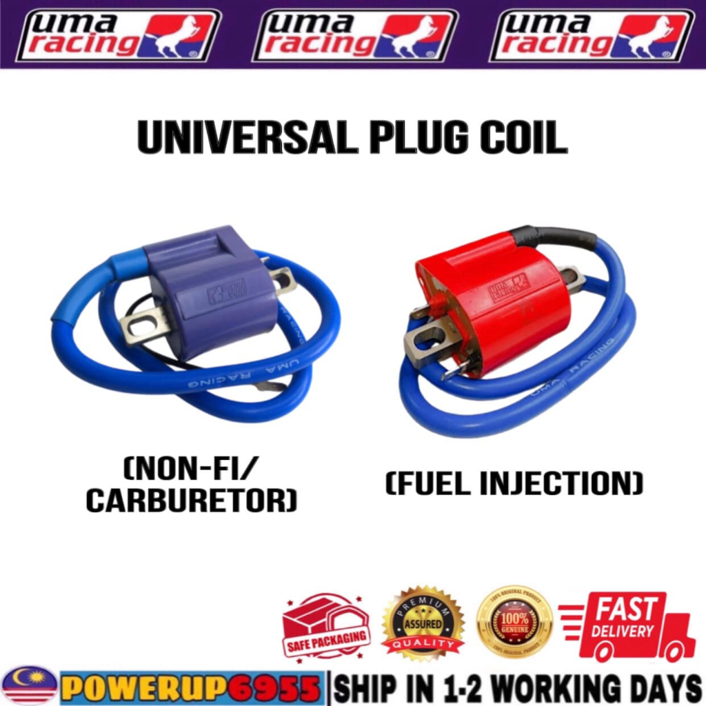 UMA Racing Plug Coil Universal Fuel Injection / Non Fuel Injection ...