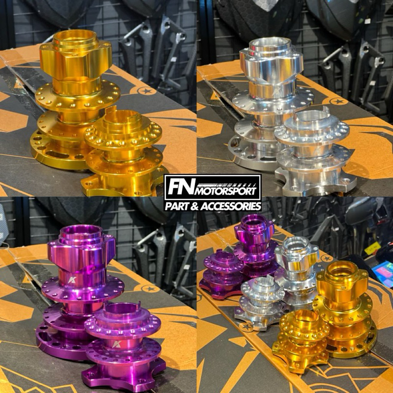 2 OTR CUSTOM HUB ALLOY RIM Y15ZR Y125Z DEPAN BELAKANG PAKAI DISC SET 2 ...