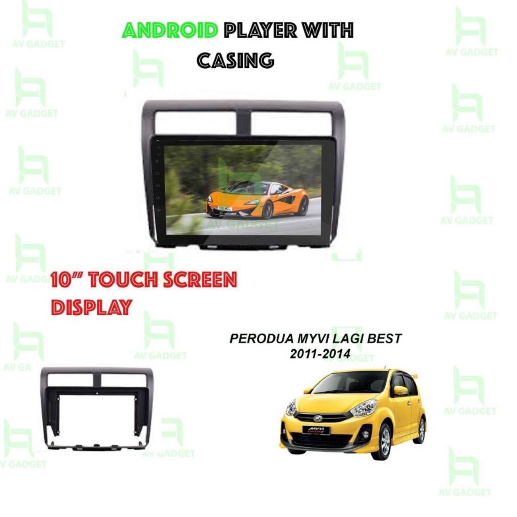 [Free Reverse Camera] Perodua MYVI Lagi Best 2.5D Car Android Player ...