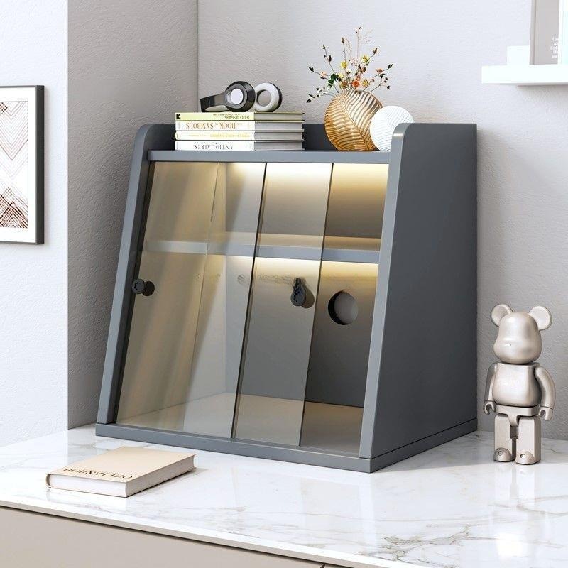 Desktop Acrylic Hand-Made Storage Cabinet Display Cabinet Desktop ...