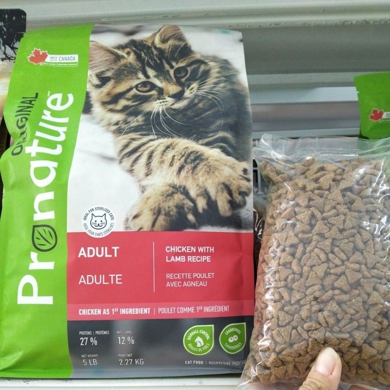 PRONATURE ORIGINAL 380g Chicken Recipe Kitten Adult Dry Cat Food ...