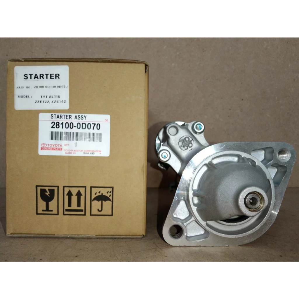 STARTER TOYOTA ALTIS ZZE122,ZZE142 WISH 1.8 ZNE10 9T 12V 0.8KW NEW ...