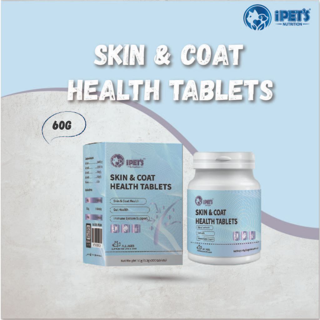 iPet's Skin & Coat Health Tablets (60G) | Shopee Malaysia