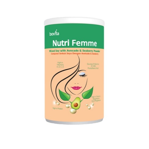 Biovita Nutri Femme 450g daily Nutritional Mixed Soy with Avocado ...
