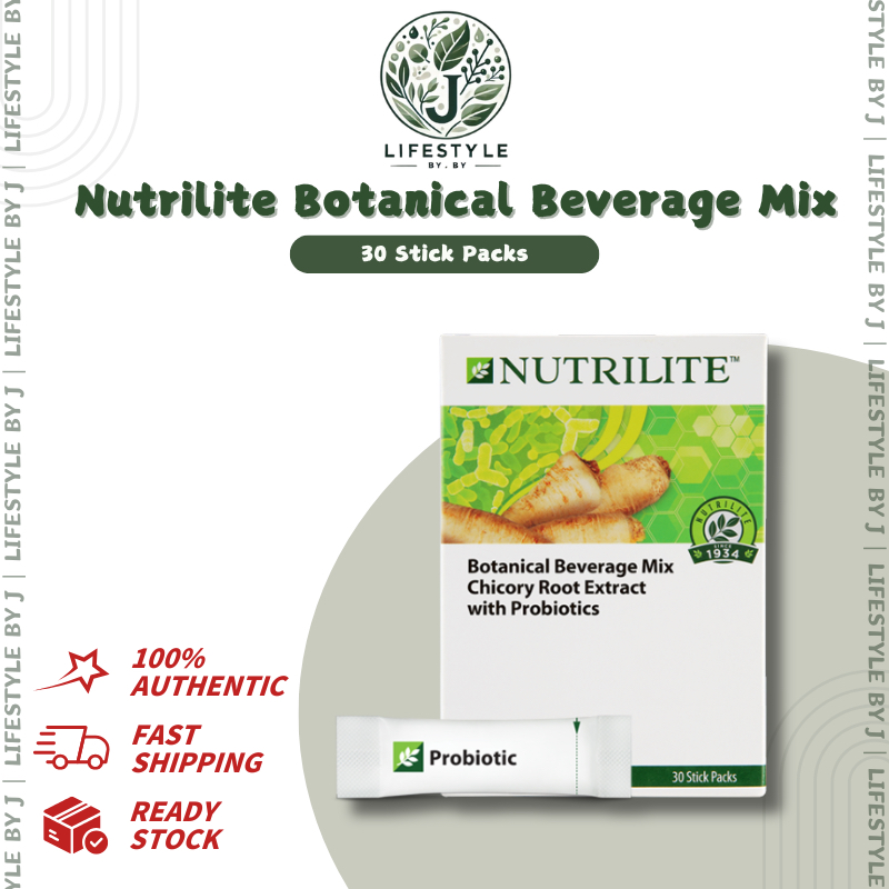 Nutrilite Botanical Beverage Mix Chicory Root Extract With Probiotics ...