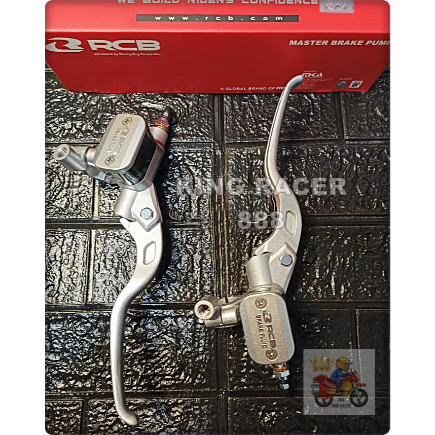 RCB E3 MASTER BRAKE PUMP 14mm SILVER LH RH ( UNIVERSAL ) 100% ORIGINAL ...
