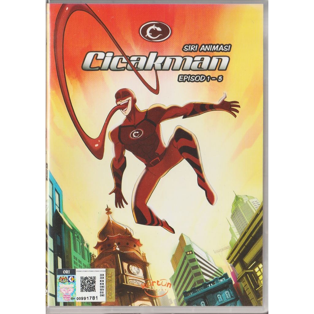 DVD CICAKMAN SIRI ANIMASI EP 1 - 5 ( ORIGINAL FILEM DVD ) | Shopee Malaysia