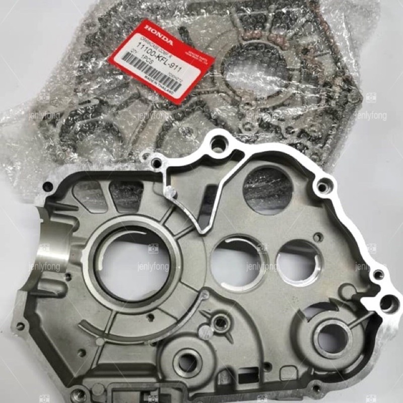 ENGINE CRANKCASE FOR EX5 CLASS 1RH Kanan Cover & Clutch Side - Kriss ...