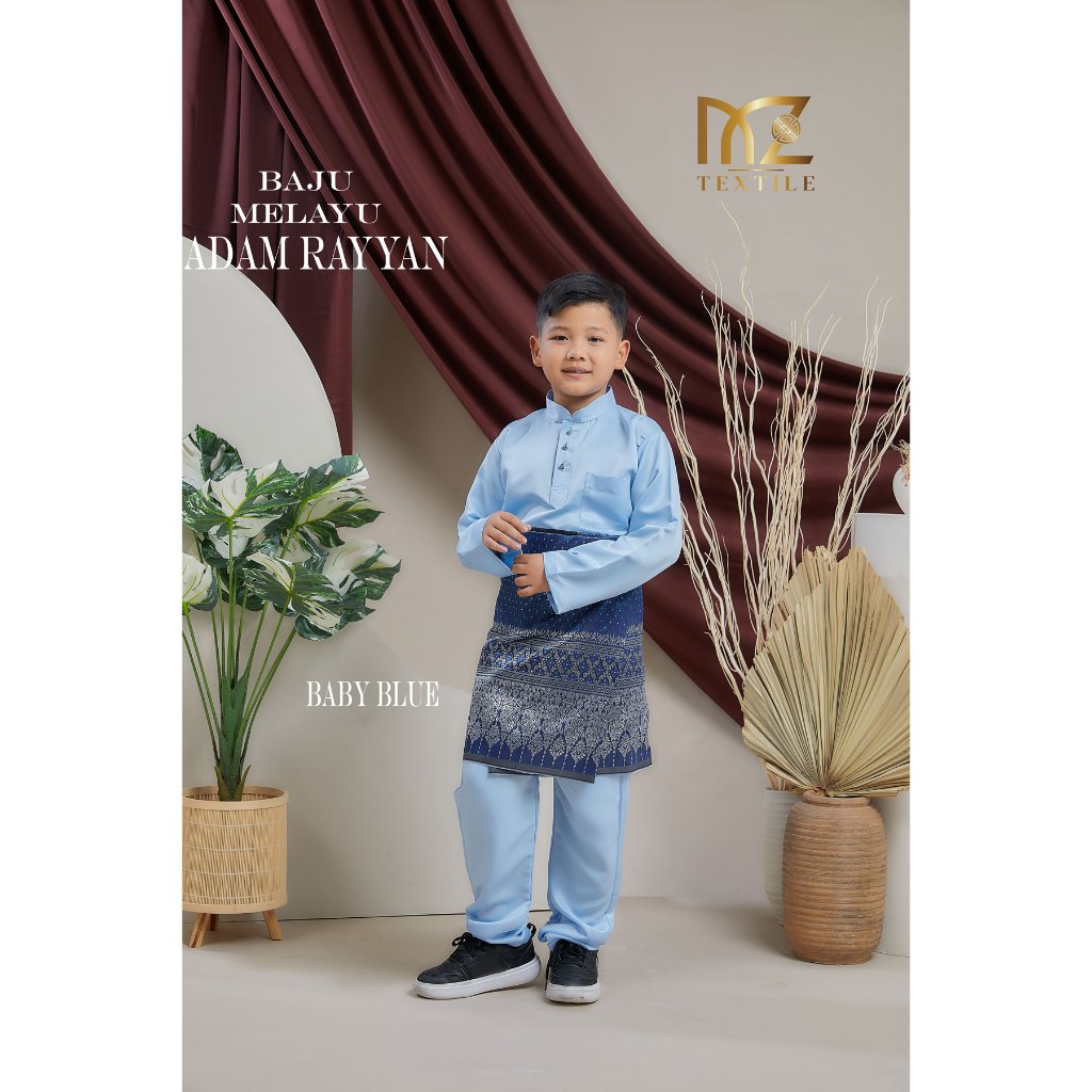 BAJU MELAYU ADAM RAYYAN PEARL SKIN KIDS MZ TEXTILE BEG - 1 CLOTHING ...
