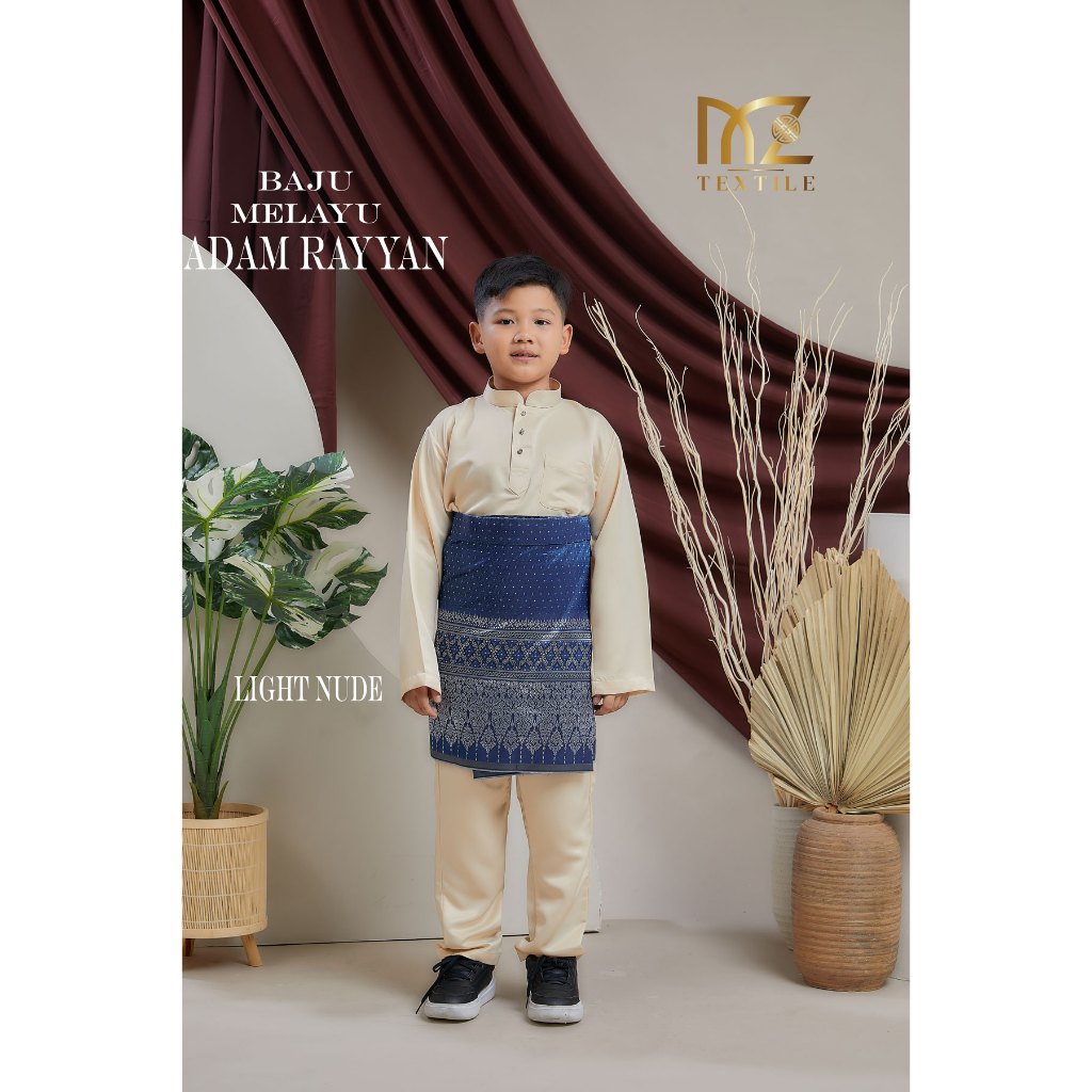 BAJU MELAYU ADAM RAYYAN PEARL SKIN KIDS MZ TEXTILE BEG - 2 CLOTHING ...