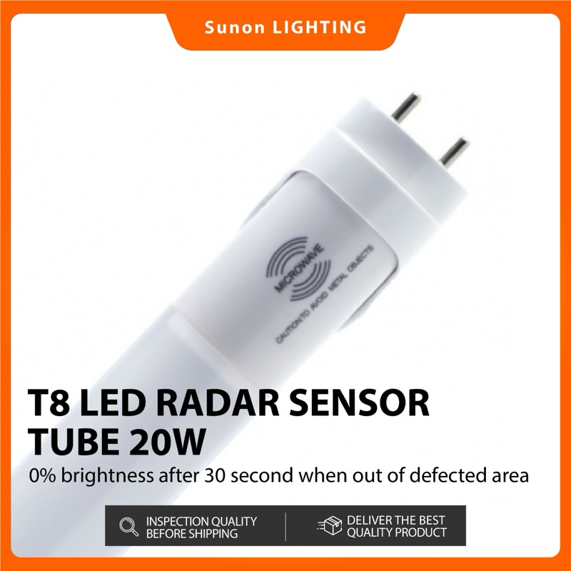T8 Led Radar Sensor Tube 20W | Shopee Malaysia