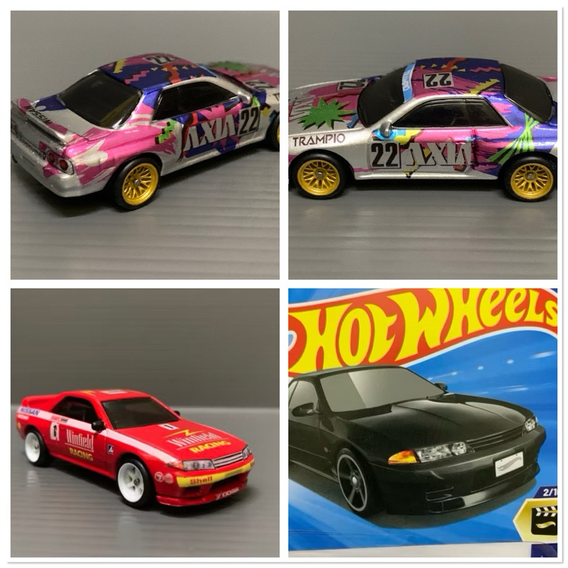HOT WHEELS NISSAN SKYLINE R32 Custom and Mainline AXIA WINFIELD FAST ...