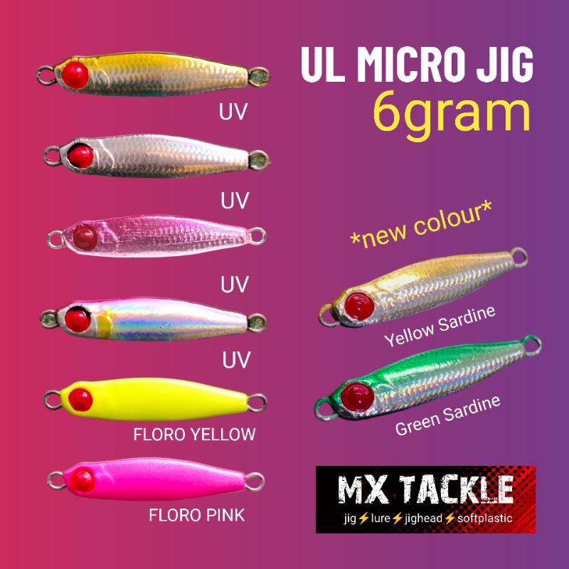 MICRO JIG UL 🔥MARIA 6gram🔥 | Shopee Malaysia