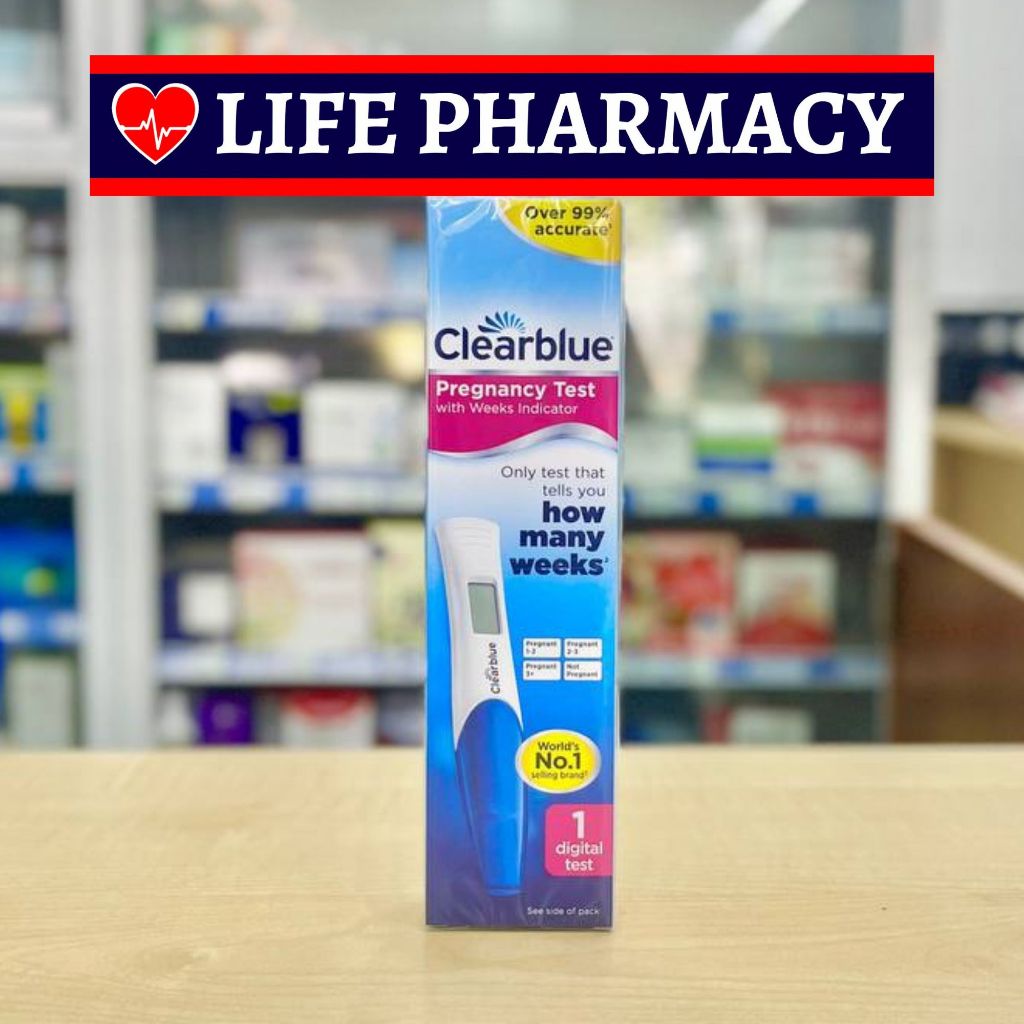 Clearblue Digital Pregnancy Test With Weeks Indicator | Shopee Malaysia