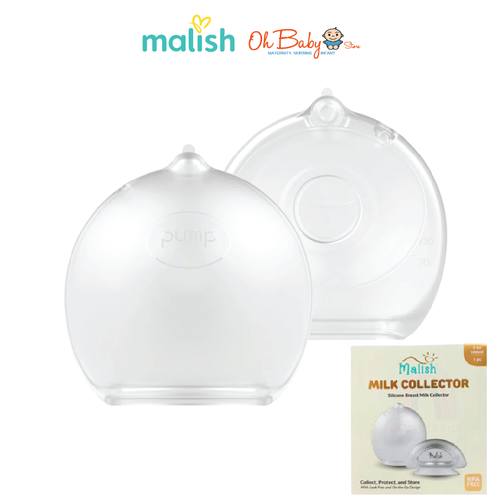 Malish Silicone Breast Milk Collector | Shopee Malaysia