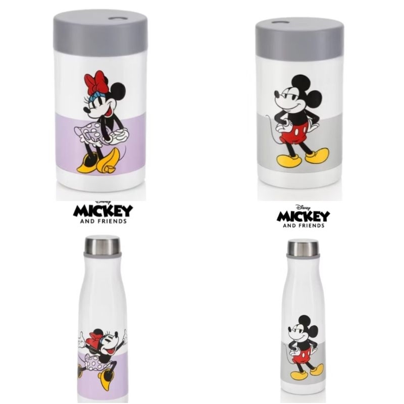 💖💖 Tupperware Oversea Limited Edition Mickey & Minnie Thermal Food Jar ...
