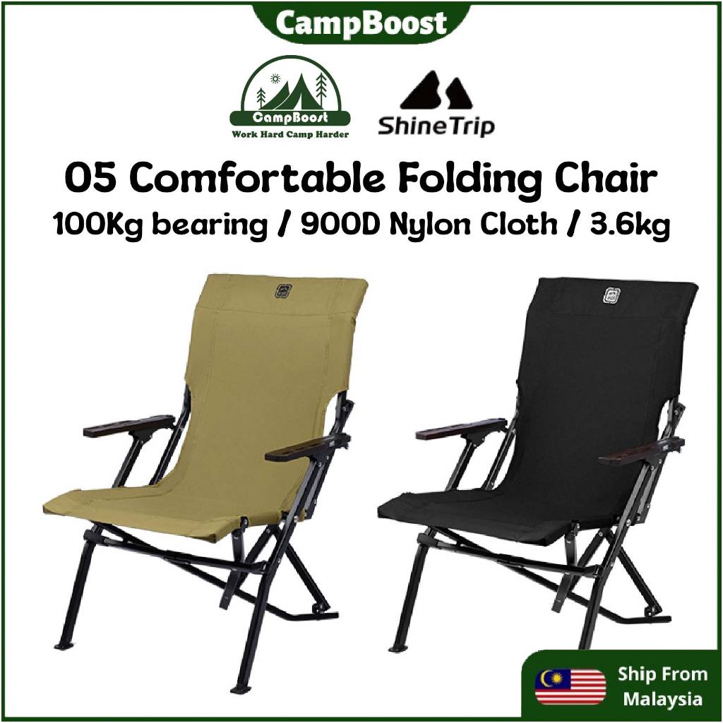 CampBoost SHINETRIP 05 Series Comfortable Folding Chair Camping Chair ...